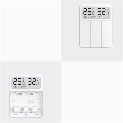 Xiaomi Mijia Smart Screen Display Wall Switch Lamps Remote Control