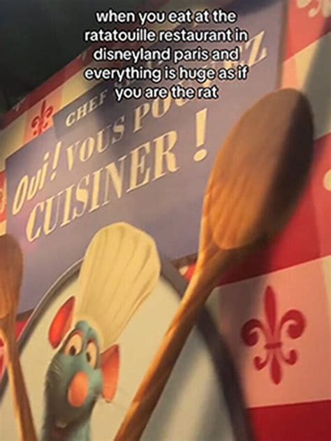 Woman Shows Off Ratatouille Themed Restaurant