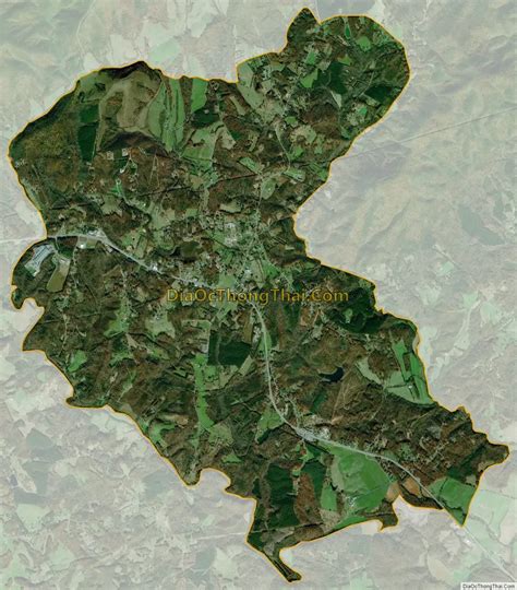 Map Of Patrick Springs CDP Thong Thai Real
