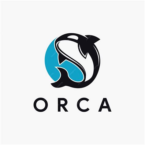 Premium Vector Simple Jumping Orca Logo Icon Vector Template On White Background