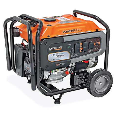 Generac® Portable Generator 6 500 Rated Watts H 12044 Uline