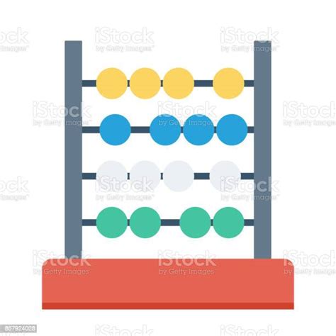算盤平面向量圖示向量圖形及更多人造物件圖片 人造物件 商務 商品 Istock
