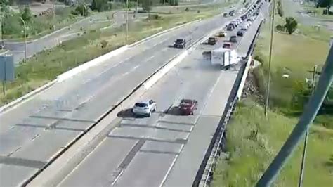 Woman Killed In Chain Reaction Crash Caused By Box Truck Driver On Hwy