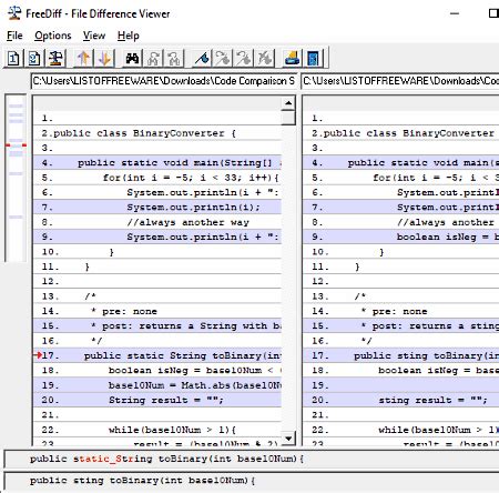 12 Best Free Code Comparison Software For Windows
