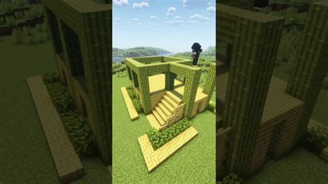 オシャレな竹建築教えてほしいマイクラ Minecraft Shorts Minecraft Summary マイクラ動画