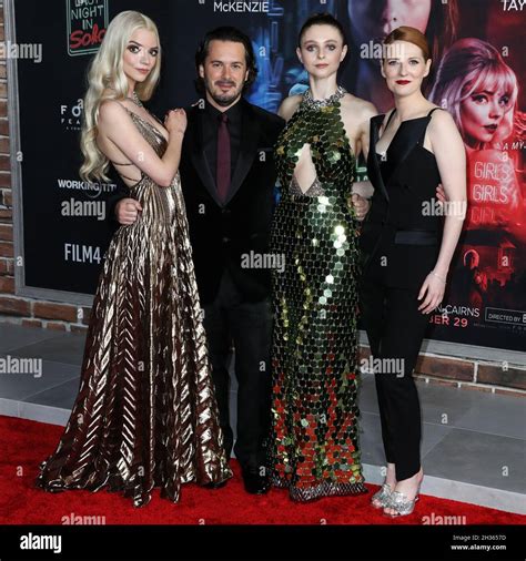 Los Angeles California Usa October 25 Actress Anya Taylor Joy