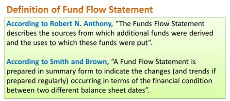 What Is Fund Flow Statement Meaning Definition Uses And Objectives