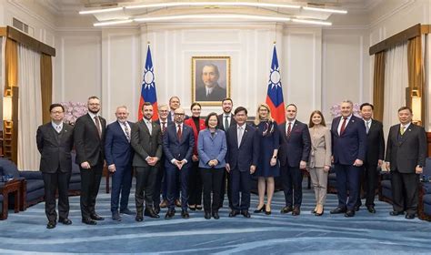 接見立陶宛國會團 蔡英文：感謝透過各管道支持台灣國際參與 政治快訊 要聞 Nownews今日新聞