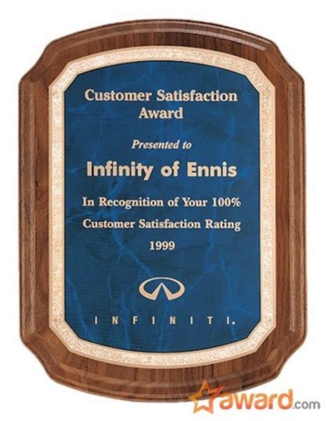 Personalized Solid Walnut Plaque