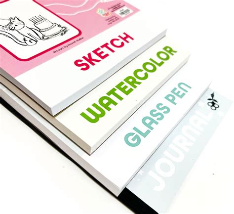 Travel Size Sketchbook Bundle 4 Pack Scribble Lady