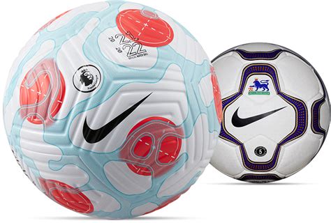 NIKE PREMIER LEAGUE STRIKE BALL 21 22 WHITE BLUE CRIMSON