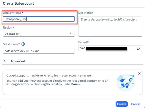 How To Create An Sap Datasphere Service Instance I Sap Community