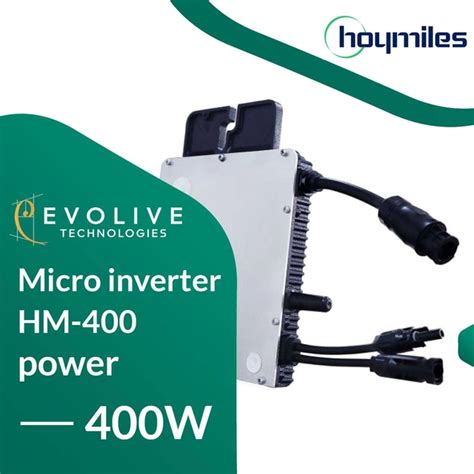 Hoymiles Hm 400 1f Microinversor Merxu
