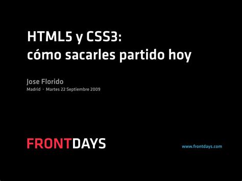 Pdf De Programación Html5 Y Css3 Cómo Sacarles Partido Hoy