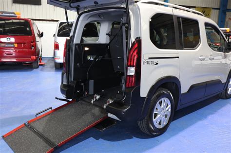 Peugeot Rifter Wheelchair Accessible Vehicle DFL Wheelchair Cars Ltd