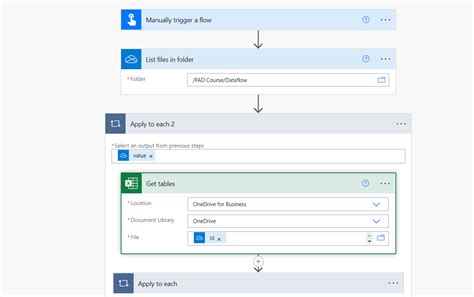 Having An Issue Acessing A Table In An Excel File Power Platform