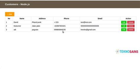 Simple Crud Nodejs And Mysql