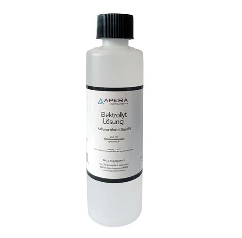 3m Kcl Storage Soaking Solution 8 Oz For Ph And Orp Electrodes