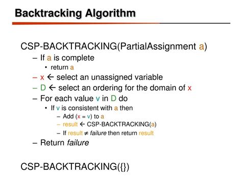 Ppt Constraint Satisfaction Problems Csps Powerpoint Presentation Id1953209