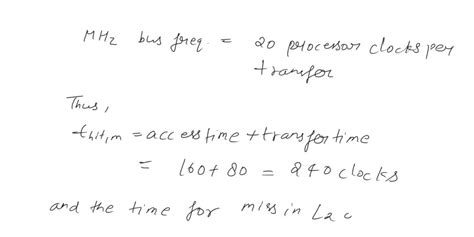 Solved You Are Building A Computer With A Hierarchical Memory System