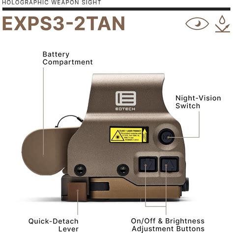 Eotech Exps3 Holographic Weapon Sight Review And Features Top Gun Sights
