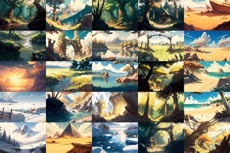 美麗で幻想的な自然系背景】著作権フリーの高解像度画像100枚」gamematerialstore