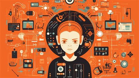 Premium Ai Image Brain Functionality Report With Medical Devices Around