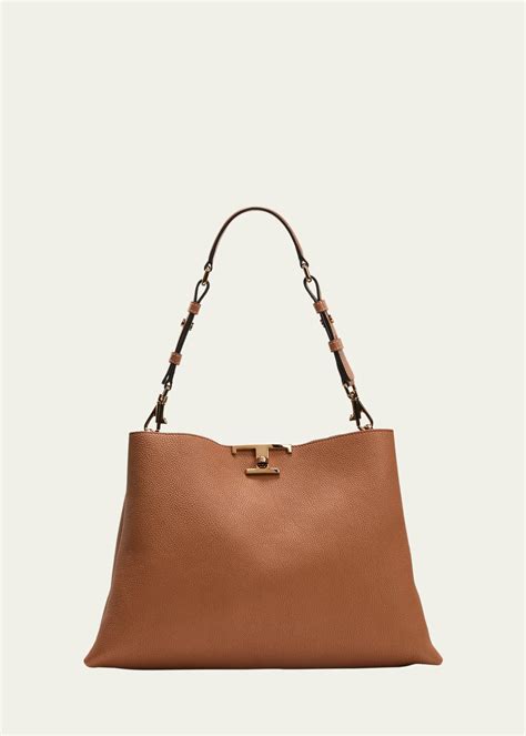 Tods Medium Leather T Timeless Shoulder Bag Bergdorf Goodman