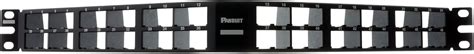Panduit CPPA HDWBLY Angled High Density Port Patch Panel Black Amazon Ca Electronics