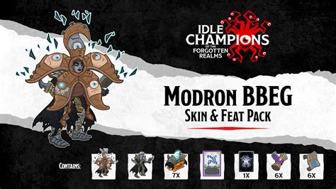 Idle Champions Modron Bbeg Skin And Feat Pack On Steam