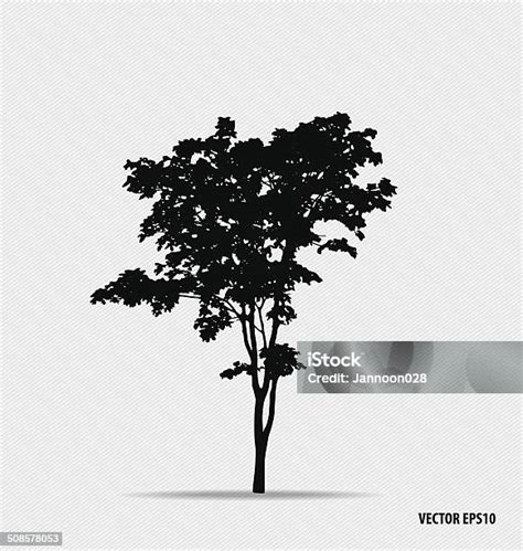 Tree Silhouettes Vector Illustration向量圖形及更多一個物體圖片 一個物體 創作性 夏天 Istock