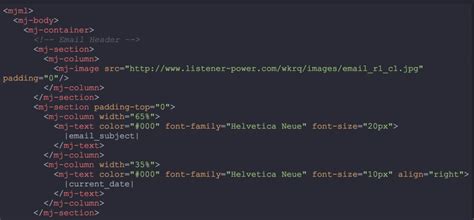 Creating Adaptiveresponsive Html Email With Mjml Mark Carlson