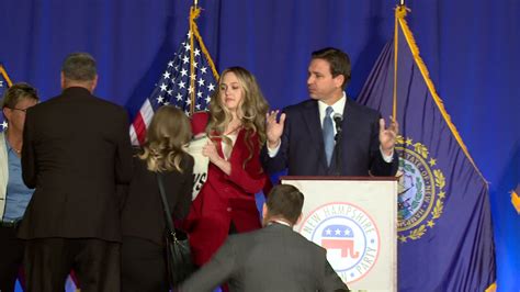 Desantis Makes Speech To New Hampshire Republicans