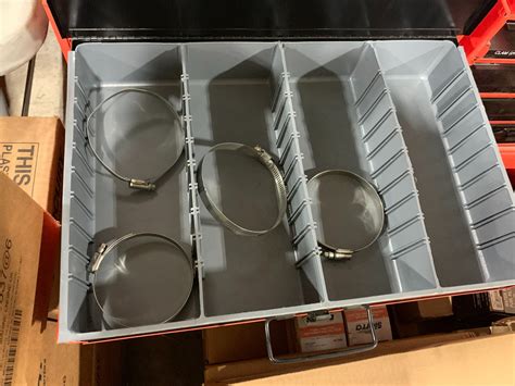 Wurth 12 Tray Commercial Slide Out Hardware Sorter With Assorted Marine Hardware Contents