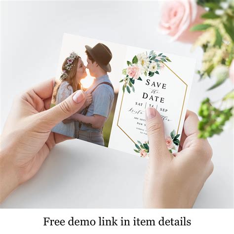 editable save the date template unlimited templett instant etsy