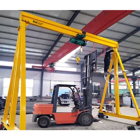 Small Mobile Portable Gantry Crane 1ton 2ton Gantry Crane Buy Gantry