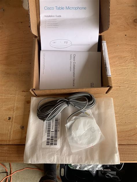 Cisco Ceiling Microphone G Installation Guide Shelly Lighting