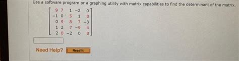 Solved Use A Software Program Or A Graphing Utility With
