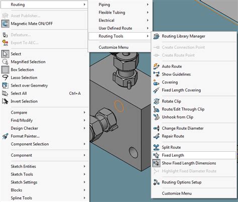 Solidworks Routing Fixed Length Coverings
