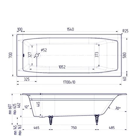 Ванна чугунная Delice Repos 170х70 DLR220508 - купить в официальном ...