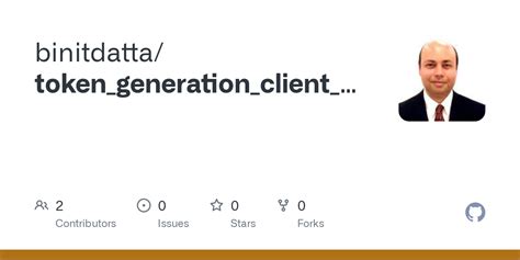 GitHub Binitdatta Token Generation Client Hmac