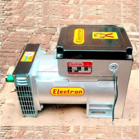 Electron 1500 Rpm 75 Kva Single Phase Alternator For Industrial