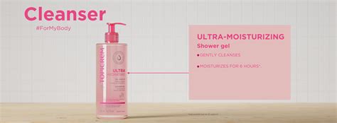 Cleansing And Moisturizing Shower Gel For Face And Body Ultra