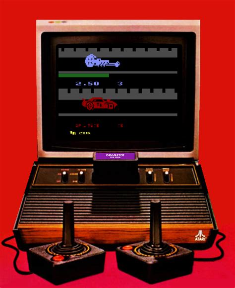 Neo Zone Dragster The Duel Atari 2600