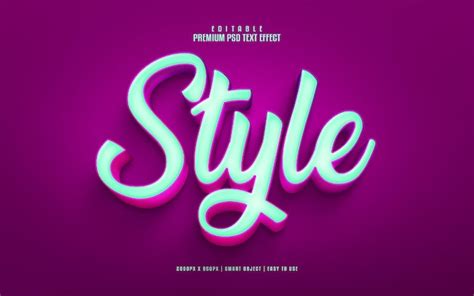 Premium Psd Style Editable Premium Psd Text Effect