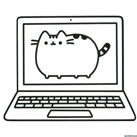 Kolorowanki Pusheen Do Druku Pobierz Lub Wydrukuj Za Darmo Kolorowanki Info