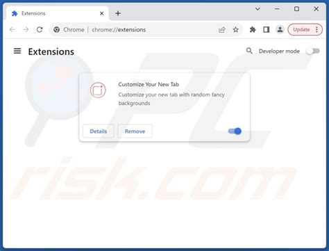 Customize Your New Tab Browser Hijacker Simple Removal Instructions
