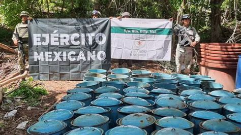 Desmantelan En México El Narcolaboratorio Más Grande Hallado Durante El