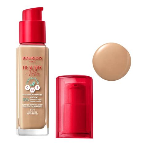 Order Bourjois Healthy Mix Clean & Vegan Foundation, 55N, Deep Beige ...