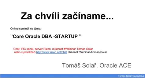 Oracle Startupshutdown Ppt
